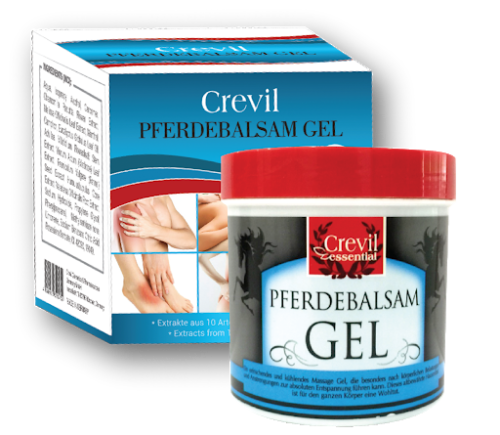 Gel Massage giảm đau nhức mỏi Crevil Essential Peerdebalsam Gel