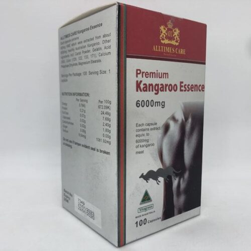 Kangaroo Essence 6000mg Tăng Cường Sinh Lực Nam (100 Viên)