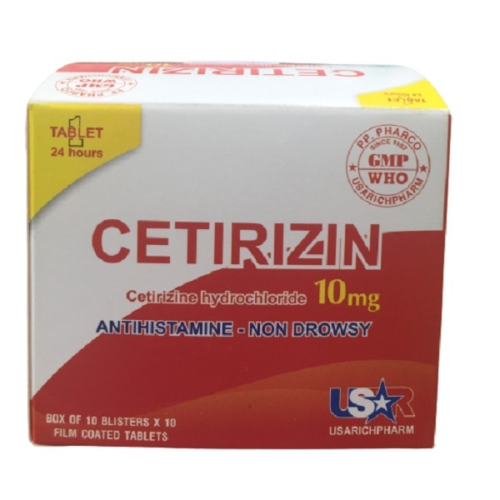 Thuốc Cetirizin 10mg